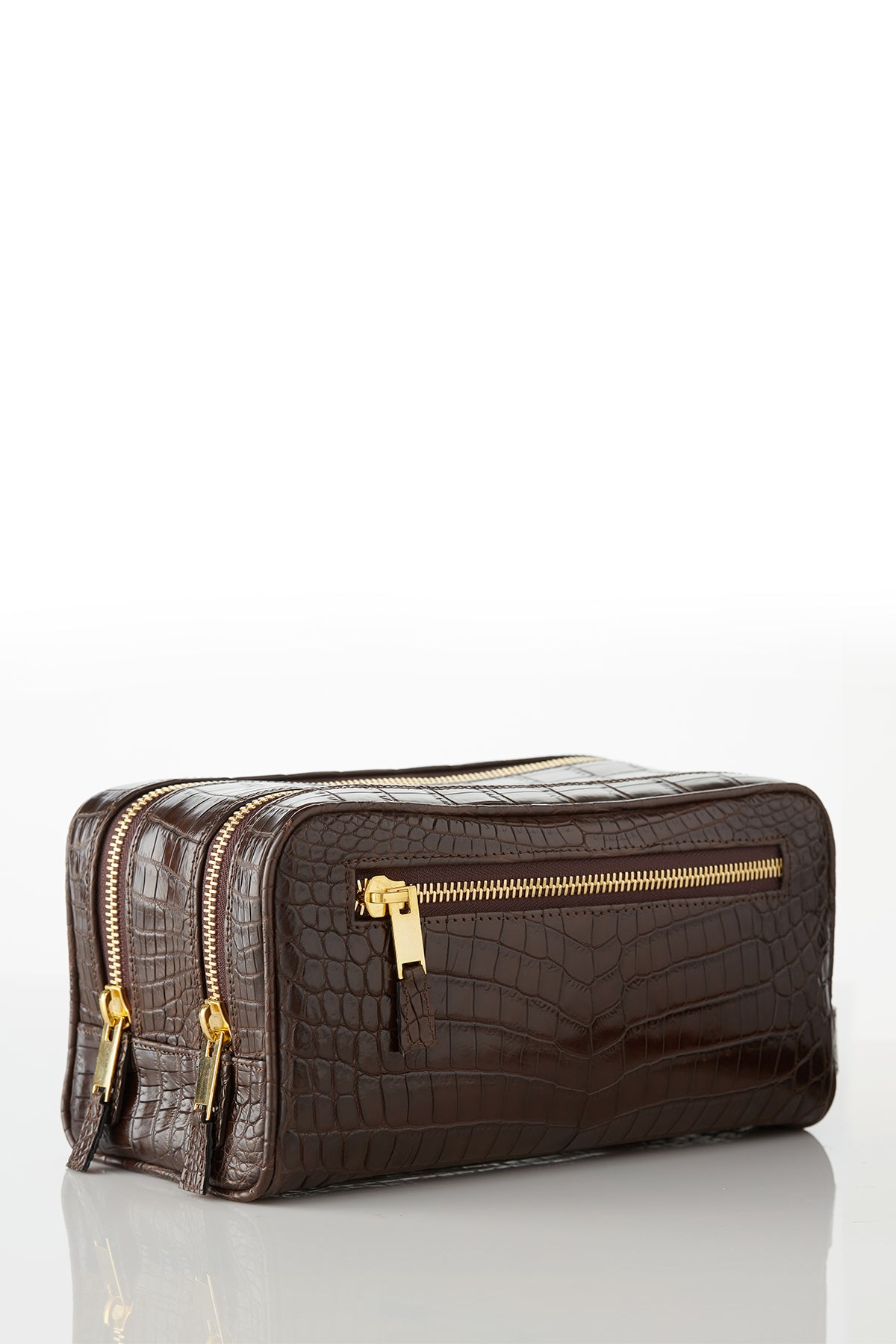 Custom Genuine Crocodile Dopp Kit | David August – David August, Inc.